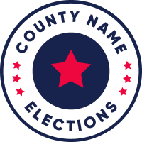Sample county logo – Mercer Votes